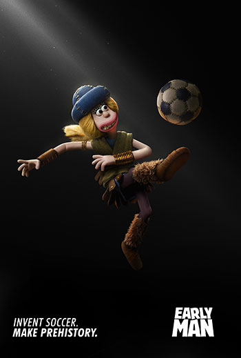 Early Man | Eddie Redmayne, Tom Hiddleston, Maisie Williams, Nick Park ...